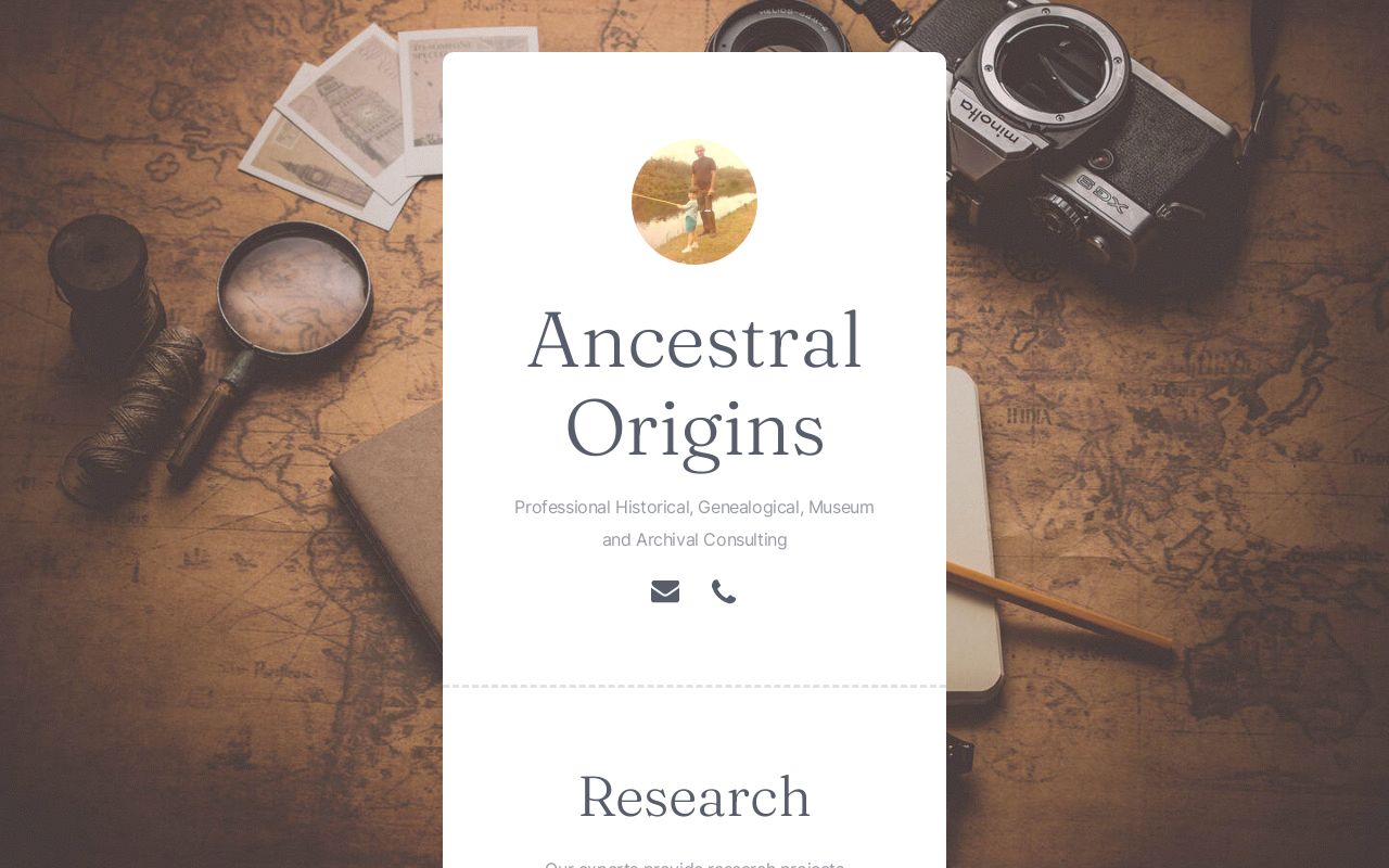 Ancestral Origins: